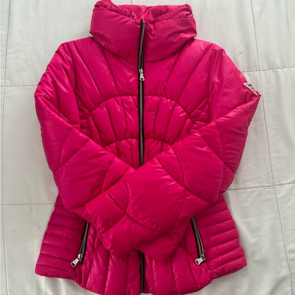 Guess | Jackets & Coats | Guess Quilted Puffer Jacket In Hot Pink ...